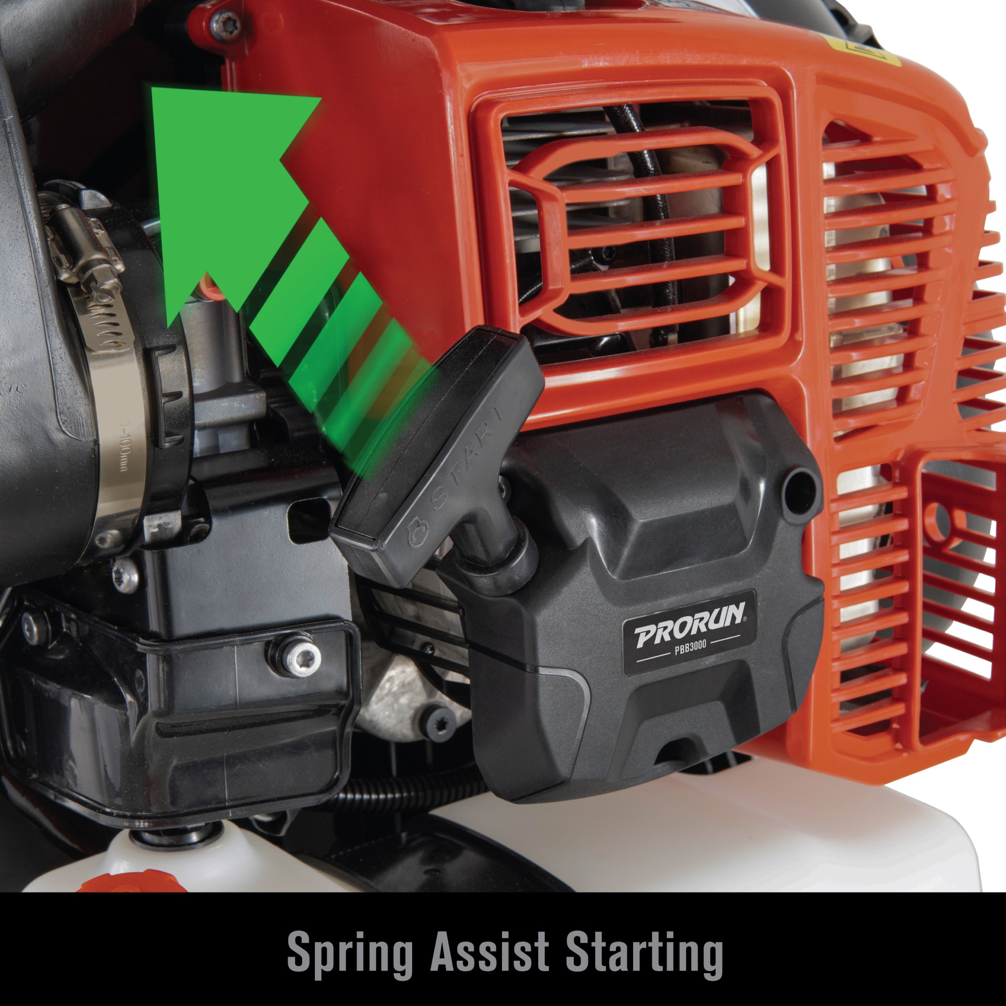 PBB3000 - 79.9cc 1125 CFM Gas Backpack Leaf Blower - PRORUN